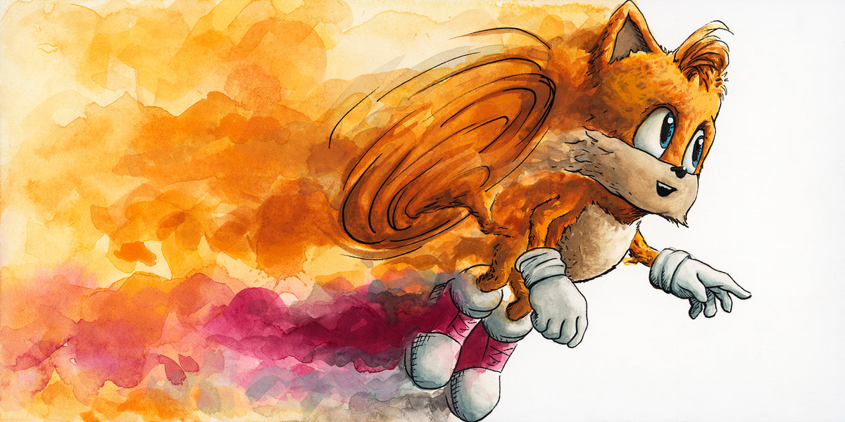 NEW RELEASE: "Tails" Original Painting by Sean Carlson – Amazing Art Expo